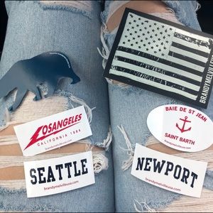 Brandy Melville | Other | Brandy Melville Stickers Bundle Assortment ...